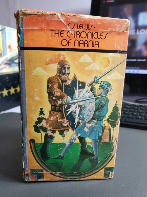 THE CHRONICLES OF Narnia CS Lewis 1972 Paperback Complete 7 Book Set ...