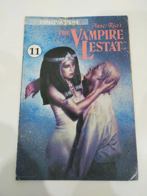 ANNE RICE'S THE Vampire Lestat #11 Innovation Comics 1991 - Vintage Read Book EUR 6,24 - PicClick DE
