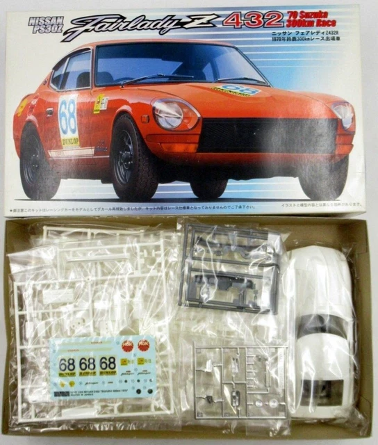 FUJIMI 124 SCALE Nissan Fairlady Z432 Historic Racing Car 1970 Suzuka ...