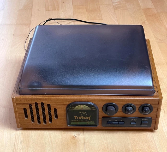 TRETON 30155 RETRO Radio und Plattenspieler, funktioniert EUR 50,00 ...