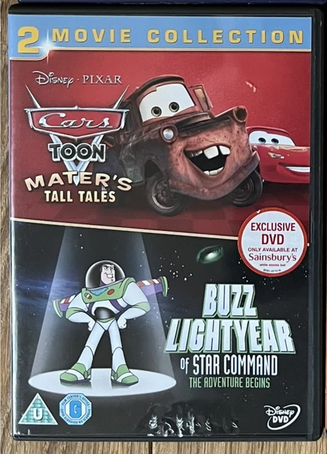 DISNEY PIXAR CARS Toon & Buzz Lightyear DVD £2.50 - PicClick UK