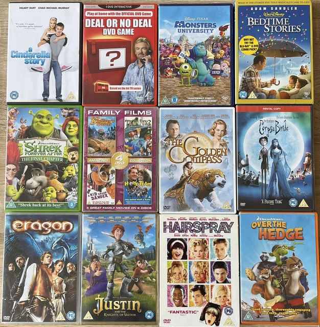 20 CHILDREN'S DVD Bundle Family Kids Job Lot Disney DreamWorks pixar marvel dc £12.99 - PicClick UK