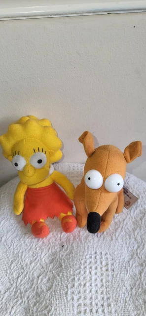 SANTA LITTLE HELPER Simpsons Lisa Simpson Soft Plush Toys £6.00 ...