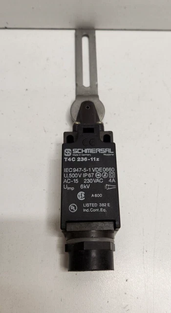 NEW OLD STOCK! Schmersal 4A 230V Hinged Guard Safety Switch T4C236-11Z ...