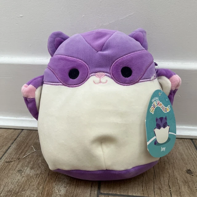 SQUISHMALLOWS JOY THE Sugar Glider Possum 7.5" Purple Plush Kelly Toy ...