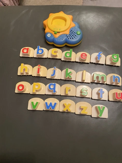 LEAPFROG FRIDGE PHONICS Magnetic lower case Letter Alphabet Complete ...