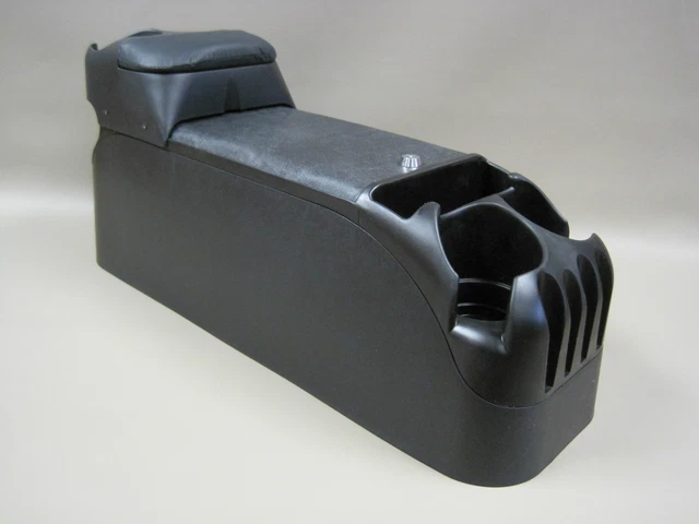 P71 BLACK CENTER Console Crown Victoria Police with Tip Up Upholstered ...