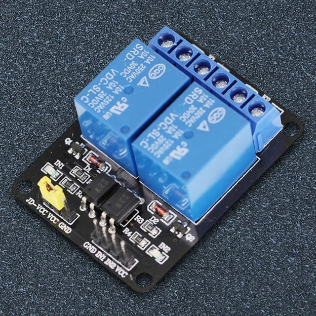 Relay Module Led Indicator Relay Interface Board With Optocoupler 2 6084