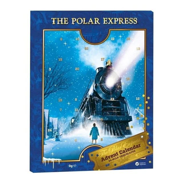 THE POLAR EXPRESS Milk Chocolate Advent Calendar 50g Christmas Xmas ...