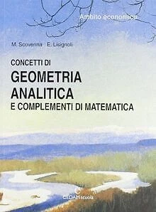 CONCETTI DI GEOMETRIA analisi e complementi di matematica.... | Livre ...