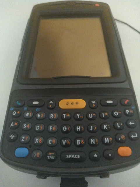 MOTOROLA SYMBOL N410 WIRELESS HANDHELD BARCODE SCANNER for Parts or ...