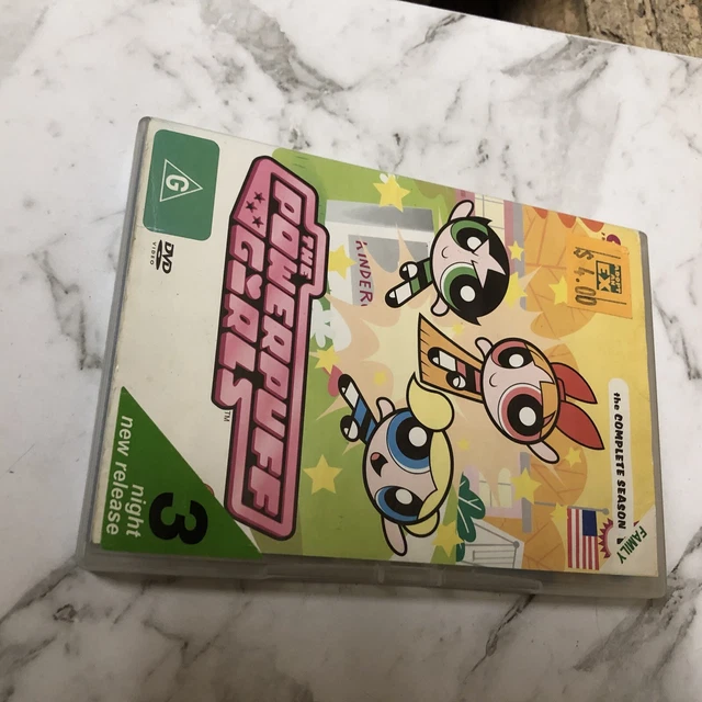 The Powerpuff Girls Complete Season 1 Dvd 2 Discs Animation Ex Rental