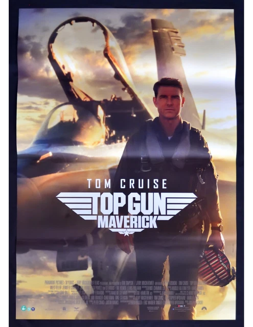 AFFICHE TOP GUN MAVERICK Tom Cruise Miles Teller Joseph Kosinski W147 ...