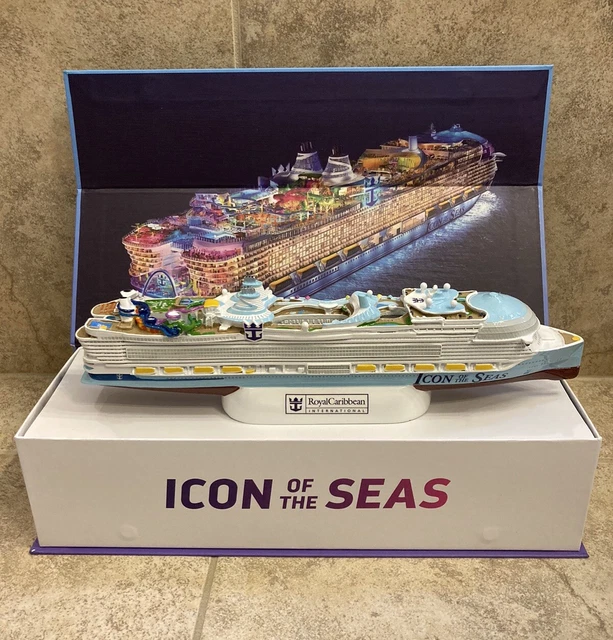 ICON OF THE Seas Official Licensed Ship Model Royal Caribbean RCCL New ...