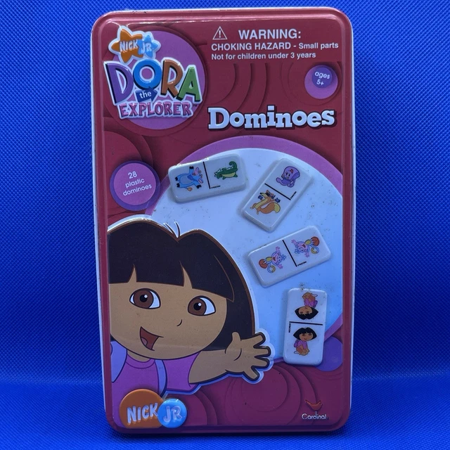 DORA THE EXPLORER 28 Dominoes Nick Jr Kids Childrens Cardinal 2005 ...