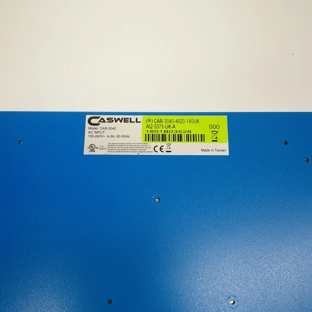 SMOOTHWALL S4 CASWELL CAR-3040 Security Appliance Firewall Network (No ...
