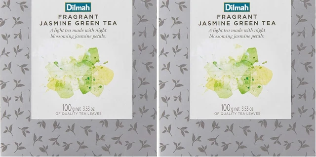 JASMINE GREEN TEA Loose Leaf Refill Box, 100 Grams (Pack of 2) $27.59 ...