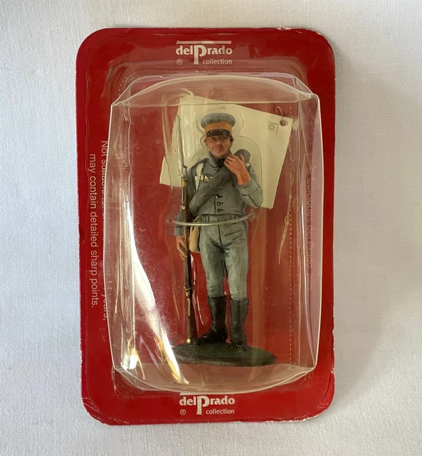 DEL PRADO MUSKETEER Prussian Reserve Infantry Model Soldier in Sealed ...