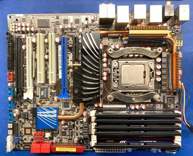 ASUS P6T DELUXE V2 Motherboard with i7 920 CPU, 10GB DDR3 Memory ...