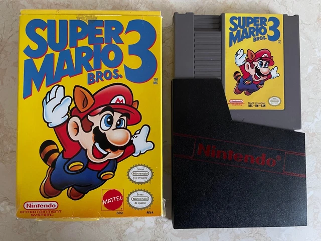 SUPER MARIO BROS. 3 (Nintendo Entertainment System NES, 1990) In Box ...