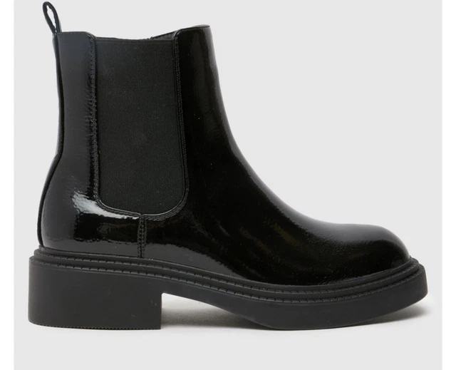 SCHUH WIDE FIT colleen chelsea boots in black UK7 £25.00 - PicClick UK