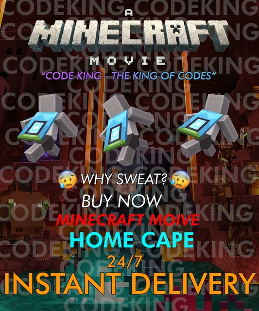 MINECRAFT MOVIE JAVA & Bedrock Edition - Home Cape Cape Xbox/PC/ALL ...