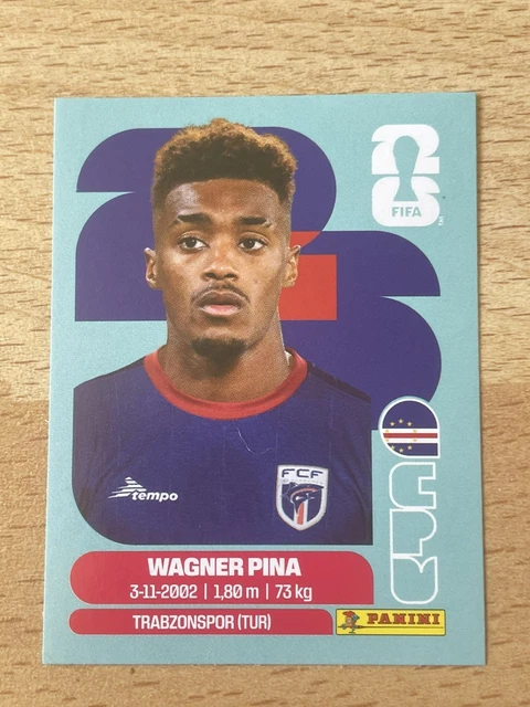 PANINI WORLD CUP 2026 Wagner Pina Cape Verde Sticker Number 7 £1.16 ...