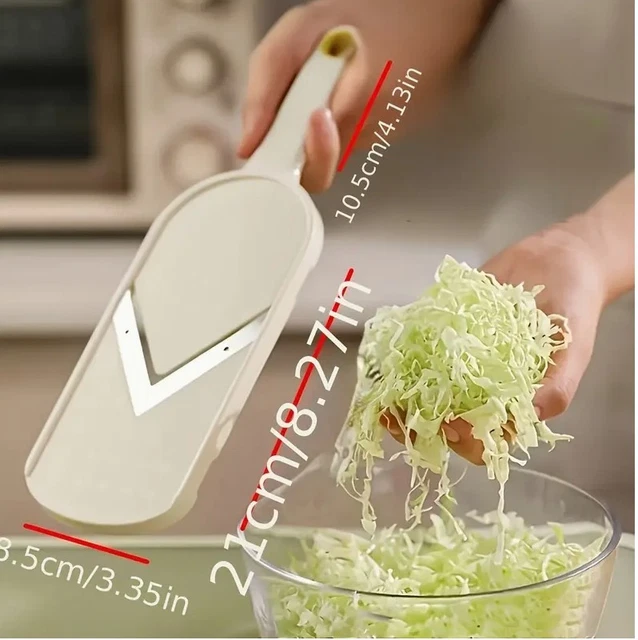 CABBAGE CHOPPER & Slicer – Durable Plastic Vegetable Cutter with ...