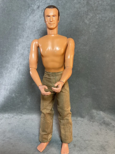 1973 VINTAGE SIX Million Dollar Bionic Man OSCAR GOLDMAN Doll Action ...