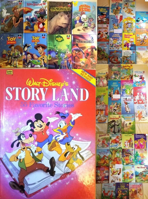 WALT DISNEY'S WONDERFUL World of Reading x51 mega bundle + 1991 story ...