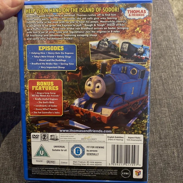 THOMAS THE TANK Engine And Friends: Tales From The Rails NEW SEALED DVD ...