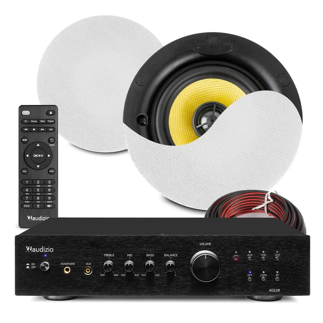 PD KVCS 5& Home Office Bluetooth Ceiling Speaker System & Multi-Room ...