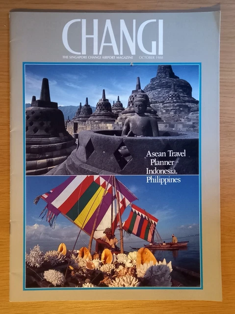 'CHANGI' - The Singapore Changi Airport Magazine October 1988 £1.75 ...