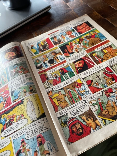 TIM UND STRUPPI Tintin 493 1958 Cover Herge Michel Vaillant Dan Cooper ...