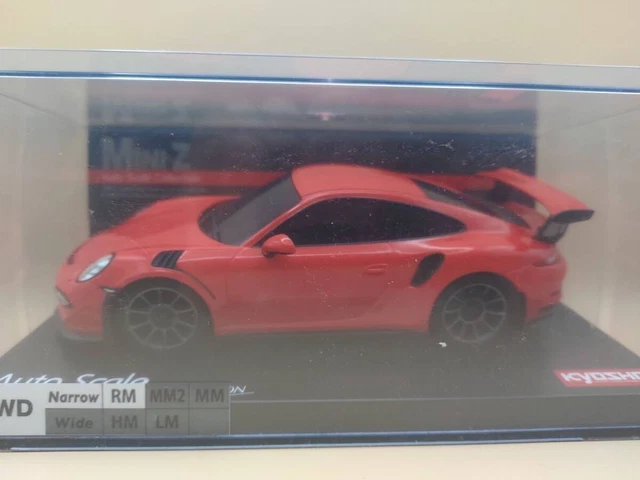 NEW KYOSHO MINI-Z ASC Porsche 911 GT3 RS Lava Orange Auto Scale ...
