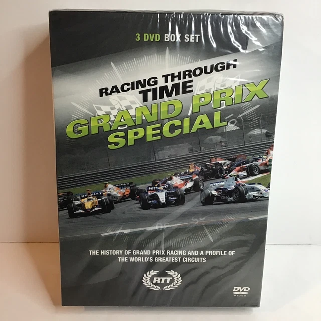 RACING THROUGH TIME - Grand Prix Special (DVD, 2009) x3 DVDs History ...