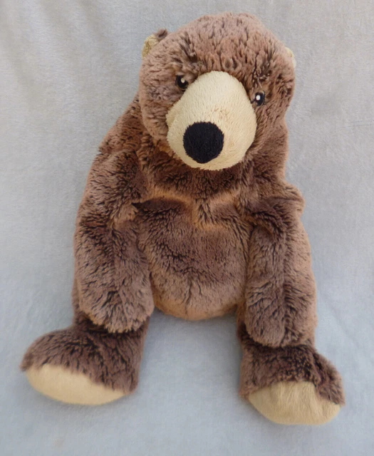 IKEA KLAPPAR NALLE Brown Grizzly Bear Teddy Soft Plush Stuffed Toy 15 ...