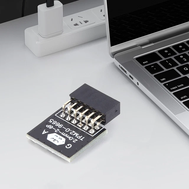 WINDOWS 11 UPGRADE Test TPM 2.0mm 2-6P Security Module for Gigabyte ...