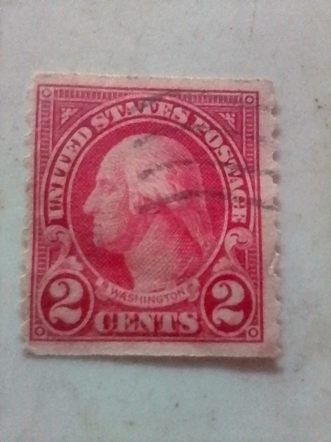 USA STAMPS GEORGE Washington 2c rare Oblitéré Timbre Collection ...