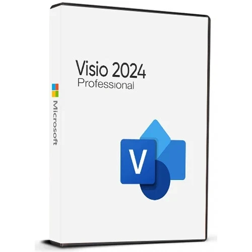 MICROSOFT VISIO PROFESSIONAL 2024. 3 PC's Global Lifetime Activation ...