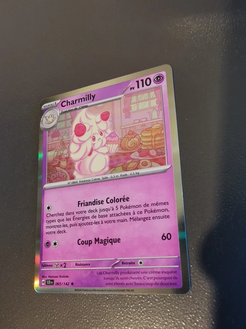 CARTE POKÉMON CHARMILLY Holo SCR 065/142 Couronne Stellaire Neuf EUR 1 ...