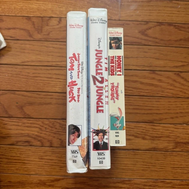 DISNEY VHS MOVIE Collection Set of 3 Excellent Pre Owned Condition ...