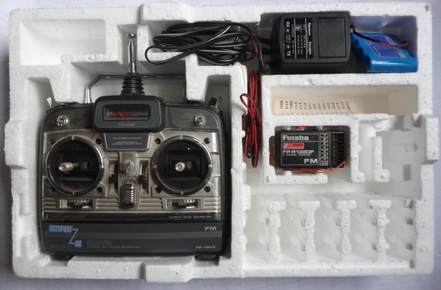 COMBINAISON ÉMETTEUR ET récepteur Ripmax Futaba 35 mhz Skysport 6A ...