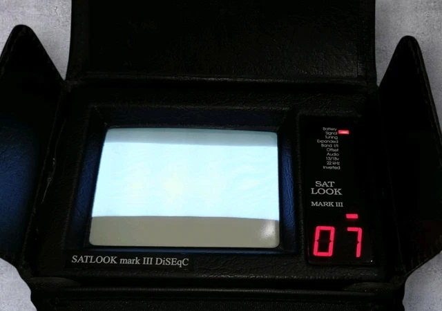 SATLOOK MARK III DiSEqC misuratore di segnale satellitare analizzatore ...