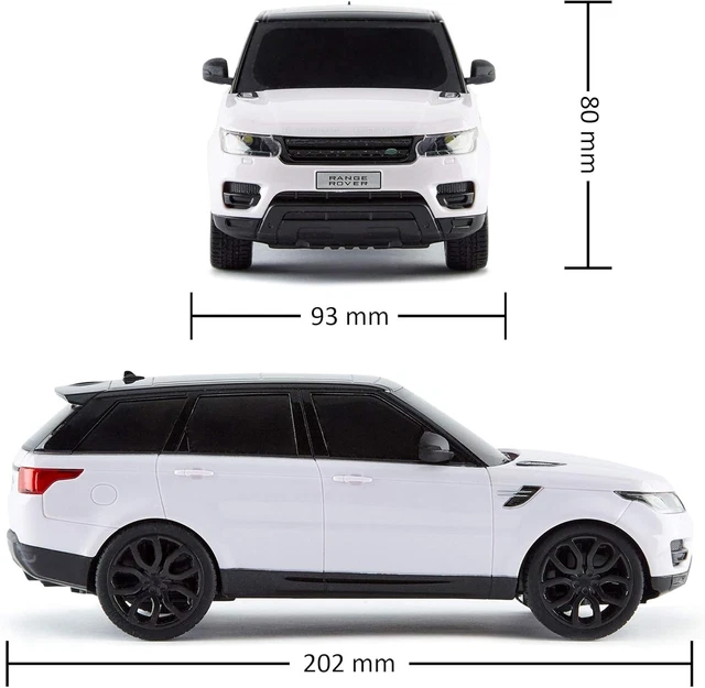 CMJ RC CARS TM Range Rover Sport Remote Control Car 1:24 Scale with ...