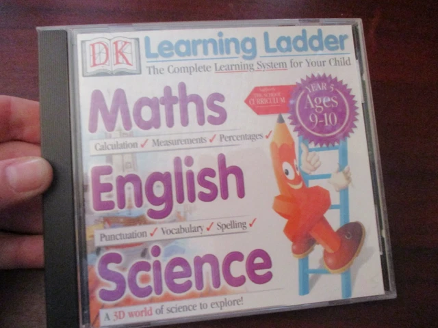 LEARNING LADDER YEAR 5 Age 9-10 CD Rom £2.99 - PicClick UK