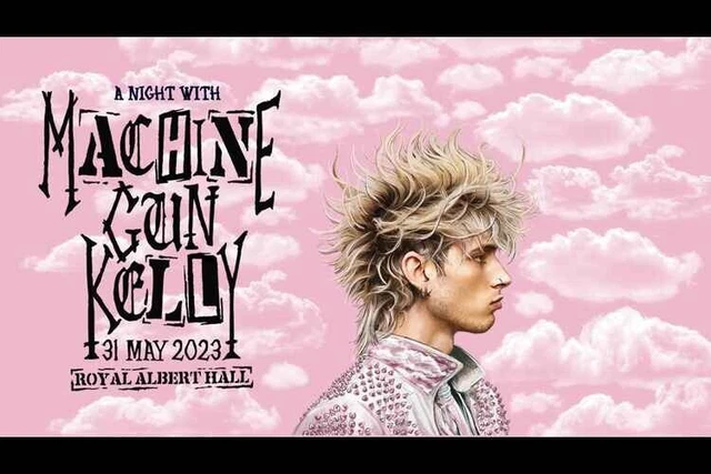 ARENA TICKETS MACHINE Gun Kelly Royal Albert Hall London 31 May 2023 ...