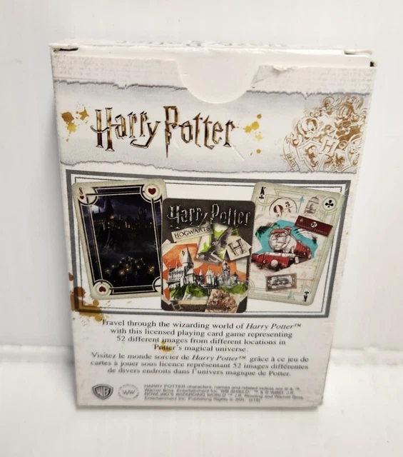 HARRY POTTER HOGWARTS Playing Cards complete $6.49 - PicClick CA