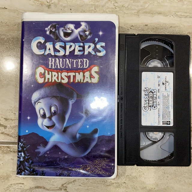 CASPERS HAUNTED CHRISTMAS (VHS, 2000) Tested Working EUR 6,58 - PicClick FR