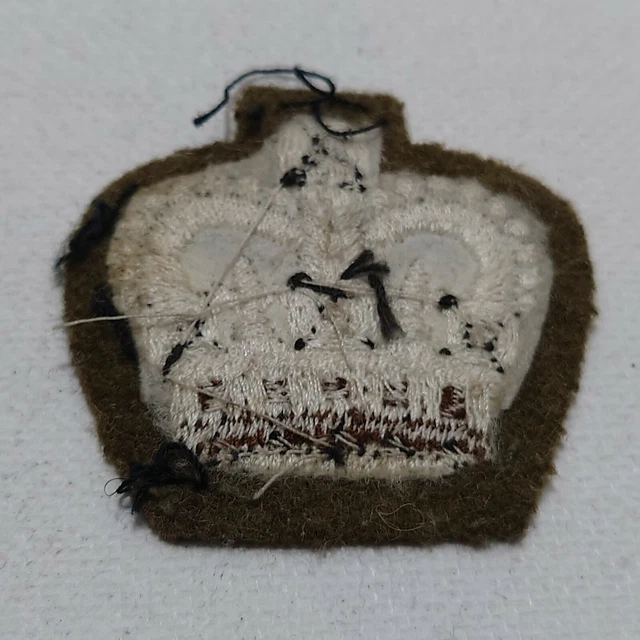 BRITISH ARMY OFFICER Rank Crown Patch Major QEII Crown 40mm £10.81 ...